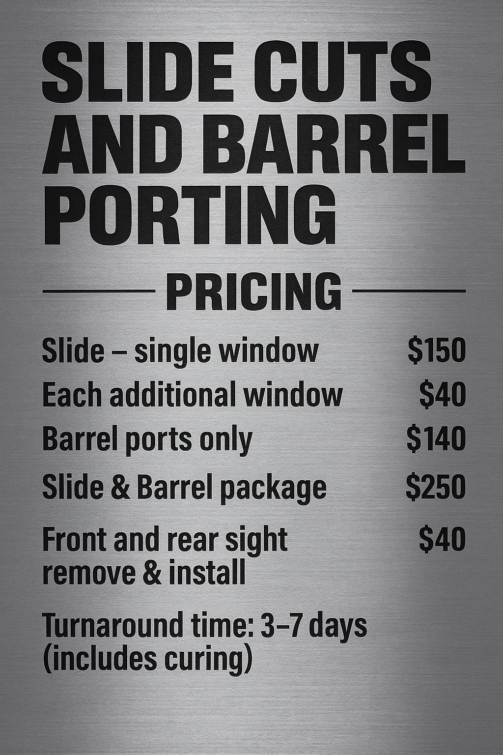 CS GUN INSTRUCTION AND LICENSE TO CARRY COURSES