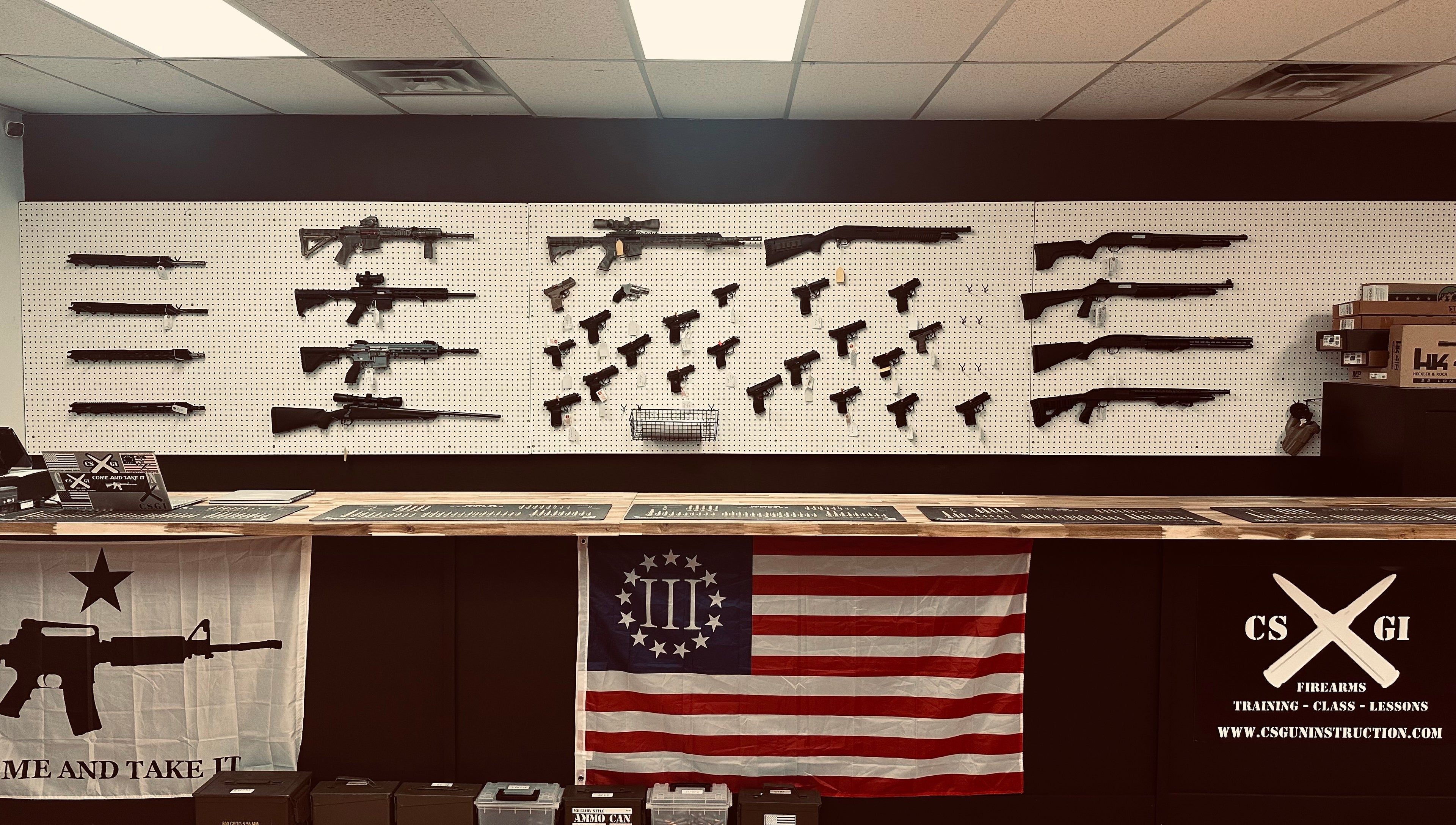 CS GUN INSTRUCTION AND LICENSE TO CARRY COURSES